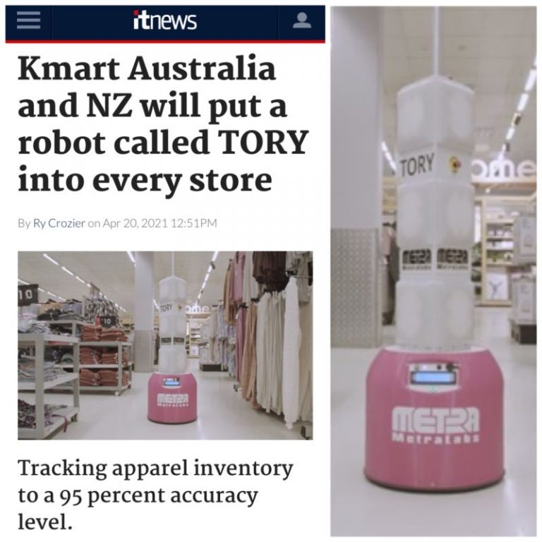 KMART UTILIZA ROBOTS CON TECNOLOGÍA RFID PARA REALIZAR SUS INVENTARIOS ...
